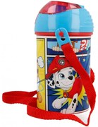 Plastová láhev na pití s víčkem Tlapková patrola - Paw Patrol - 450 ml