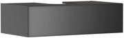 Hansgrohe Xevolos E - Umyvadlová skříňka, 28x98x55 cm, 1 zásuvka, matná šedá/metalická šedá 54315770