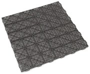 Plastová děrov. dlažba Linea Marte 56,3 x 56,3 x 1,3 cm, hnědá