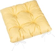 Bellatex Sedák Adéla prošívaný 40x40 cm Okrová