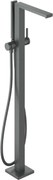 Hansgrohe Tecturis E - Vanová baterie do podlahy, kartáčovaný černý chrom 73445340