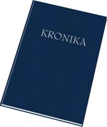 Papírny Brno - kronika A4, modrá, 192 listů