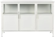 Bílá kovová vitrína 35x80 cm Miya – White Label