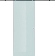 HOMCOM Skleněné Posuvné Dveře pro Pokoj Matované Sklo 775 / 900 / 1025 x 2050 mm | Aosom