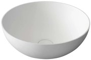 Sapho Thin - Umyvadlová mísa, průměr 39 cm, matná bílá WN185