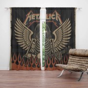 Sablio Závěs METALLICA Padlý anděl: 2ks 140x250cm