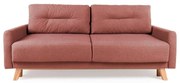 Růžová rozkládací/s úložným prostorem pohovka 214 cm Pop - II. jakost – Bonami Selection