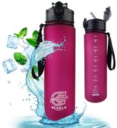 Flamenco Mystique Vínová matná sportovní láhev na vodu 750ML ECARLA SPORTS BD49