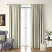 Závěs Velvet, Velur, S Páskou 140 š x 250 v, Zatemňovací 70% Beige