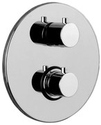 Paffoni Light - Termostatická baterie pod omítku, pro 2 spotřebiče, chrom LIQ018CR