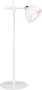 Stmívatelná bílá LED stolní lampa s klipem (výška 41 cm) Maxima – Reality