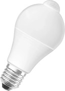 OSRAM LED žárovka se senzorem pohybu CLA60 8,8 W E27 2700 K teple bílá