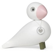 Dřevěný ptáček Kay Bojesen Love Songbird White Kay Bojesen Denmark