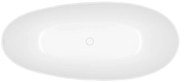 Villeroy & Boch Antao - Volně stojící vana 170x75 cm, Quaryl, Stone White UBQ170TAO7V-RW