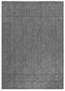 Ayyildiz, Kusový koberec Patara 4955 Grey – na ven i na doma, 80x150, šedá, chodba / předsíň