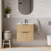 Umyvadlo Duravit s umyvadlovou skříňkou TIM 60 cm