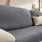 Bielastické potahy MODULO tmavě šedé sedák L (40-59 cm x 131-180 cm)