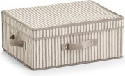 Skládací krabice, skládací kontejner s víkem - 38 x 29 x 16,5 cm, ZELLER