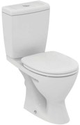 Ideal Standard Eurovit+ - WC kombi se sedátkem, zadní odpad, bílá V337001