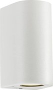 NOR 49721001 Venkovní nástěnné svítidlo Canto Maxi 2 2x28W GU10 bílá čirá - NORDLUX