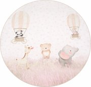 Pratelný dětský koberec ø150 cm Dainty Animals – Mila Home