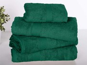 XPOSE® Froté osuška VERONA - smaragdově zelená 70x140 cm