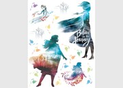 Dětská samolepka na zeď Disney Frozen – siluety | 65 x 85 cm | DDK2319