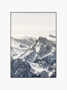 Zarámovaný digitální tisk White Mountain