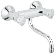 GROHE 31187001 - Dřezová nástěnná baterie COSTA L 200 mm lesklý chrom