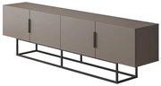 Šedo-béžový TV stolek 200x55 cm Titan – Marckeric