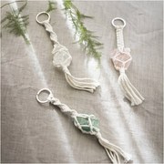 Creativ Company Kreativní sada Mini Craft Kit Macramé Key Rings