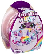 Set figurek a příslušenství hatchimals duhový hrací set