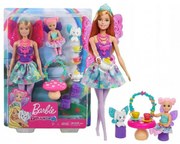 Barbie dreamtopia čajová párty herní set, mattel gjk50