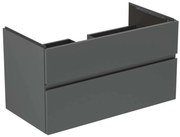 Ideal Standard Finesse - Umyvadlová skříňka, 100x51x55 cm, 2 zásuvky, matný antracit E3397Y2
