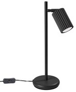 Stolní lampa SOLLUX KARBON černá GU10 1x10W bez žárovky SL.1586