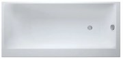 Cersanit Smart, akrylátová vana pravá 170x80cm + nožičky, bílá, S301-116
