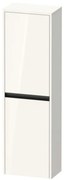 Duravit Ketho.2 - Skříňka 132x40x24 cm, 2 dvířka, panty vlevo, lesklá bílá K21319L22220000
