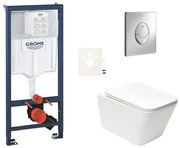 Závěsný wc set do lehkých stěn / předstěnová montáž SAT Infinitio SIKOGRSIN12SA