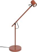 Červená kovová stolní lampa (výška 45,5 cm) Aero – White Label