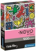 Clementoni - Puzzle 1000 Novo Art Series: Keith Haring 2