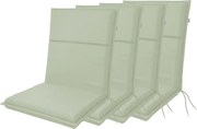 Doppler LIFE 5356 - set 4 ks polstrů na křeslo s nízkým opěradlem