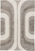 Šedý/béžový koberec s příměsí vlny 170x240 cm Moro – WOOOD