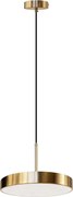 Toolight Toolight, LED závěsné osvětlení 30cm, 24W, APP1687-1CP, zlatá matná, OSW-06546