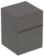 Geberit Smyle Square - Boční skříňka, 2 zásuvky, lávová 500.357.JK.1
