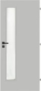 DRE Deca interiérové dveře deco levé 70 cm šedá matná DECA10SM70L