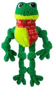 Hračka plyš vánoč. KONG Knots Frog L/XL