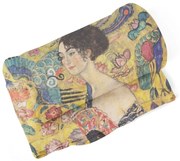 Sablio Deka Dáma s vějířem - Gustav Klimt - 150x120 cm
