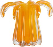 Oranžová skleněná váza (výška 17 cm) Avenia – Light & Living