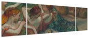 Obraz - Edgar Degas, Four Dancers, reprodukce (170x50 cm)
