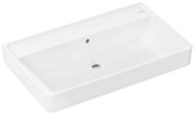 Hansgrohe Xanuia Q - Umyvadlo 80x48 cm, s přepadem, bez otvoru pro baterii, bílá 60226450